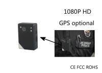 China M504 Mobile Law Enforcement Police Body Worn Camera 1080P HD Mini With GPS Optional for sale