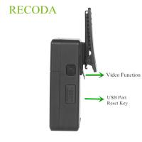 China Night Vision Analog 10H Body Worn Camera GPS Tracking 10m IR Distance for sale