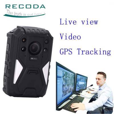 China Security Guard Wireless 4G Body Camera Live View 1440P Weatherproof For  Police for sale
