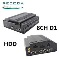 China Hard Disk Mobile HD DVR 3G / 4G GPS Tracking Support Live View Video For Bus for sale