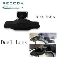 China 960P Audio Vehicle Mounted Cameras Dual Lens Front Rear View For Taxi for sale