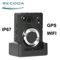 China Wide Angle Infrared Body Worn Camera GPS Location Support 64x Digital Zoom for sale