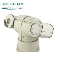 China Outdoor Security Car PTZ Camera IP / AHD Analog Infrared 180 ° Vertical Rotating for sale