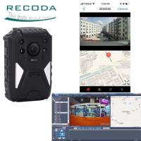 China Night Vision 4G Body Worn Video Camera GPS Tracking With Wide Angle 140 Degree for sale