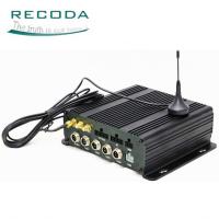 China 4 Channel Full HD 256GB SD Card AHD Mobile DVR Built In GPS 3G 4G WIFI for sale