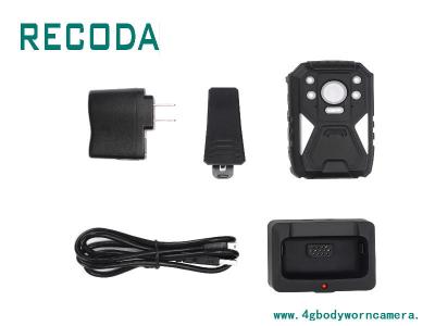 China WIFI 4G Police Officers Wearing Body Cameras Online Live Streaming GPS Tracking Alarm Video for sale