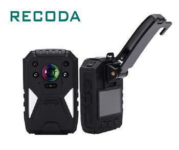 China 1440P Wireless Body Worn Camera IP67 Waterproof 4G/WIFI/GPS 10M Visible Face Detection for sale