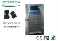 China DS-20P 19 Inch LCD Monitor Mobile Vehicle DVR Camera Docking Station Recoda 20 Ports for sale