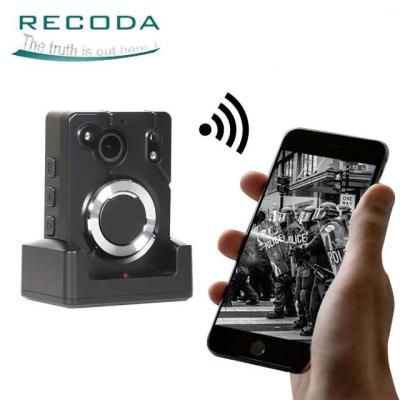 China 32MP Police Body Worn Camera Big Button Video Recording With GPS Built In Wifi for sale