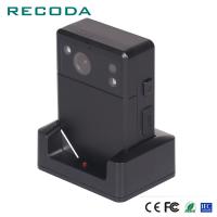 China 128GB Police Body Worn Camera 1080P Resolution IP67 Waterproof Infrared Night Vision for sale
