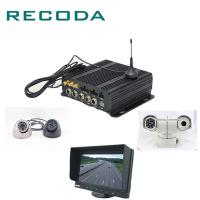 China Dual SD Card Car Dvr Video Recorder 720P 4Ch 4G/WIFI/GPS Mobile Vehicle Application for sale