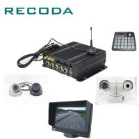 China 1080P 4Ch Dual SD Card Car Dvr Camera Recorder , Vehicle Dvr System 4G/WIFI/GPS for sale