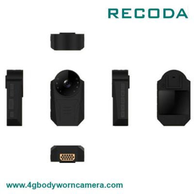 China Removeable Battery Body Worn Video Camera 1080P Resolution GPS Waterproof IP67 for sale