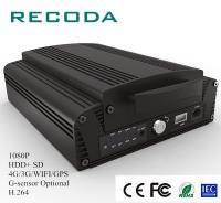 China Mobile Bus Car Dvr Camera Recorder HDD/SD 4G/WIFI/GPS 4Ch 1080P Resolution for sale