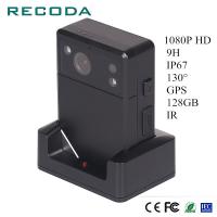 China 1080P Recording Time Police Body Worn Video Camera 128GB IP67 15 Hours Working Time for sale