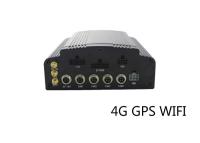 China M720 Hard Disk 4 Channel 1080P Mobile Vehicle DVR 3G / 4G Live View GPS Tracking for sale