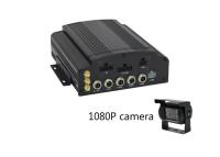 China M720 Hard Disk 4 Channel 1080P Mobile Vehicle DVR 3G / 4G Live View GPS Tracking for sale
