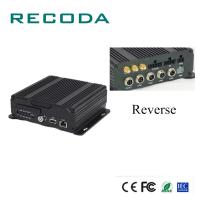China 720P Mobile Vehicle DVR Hybrid Cameras Dual SD Card  4CH AHD Input H.264 File Format for sale