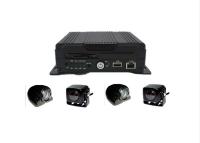China Vehicle Car SD Card Mobile DVR 4 Channel 720P 4G Live Streaming GPS Tracking for sale