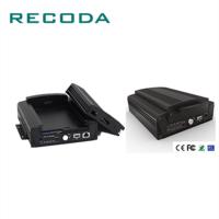 China GPS Tracking Mobile Dvr Camera Systems HDD/SD 4Ch 720P Mobile Car DVR WIFI Downloading for sale