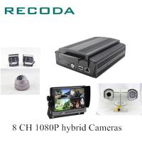 China 1080P 8 CH HDD/SD Mobile Vehicle Surveillance System 4G/WIFI/GPS Real Time Monitoring for sale