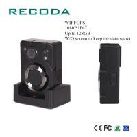 China 128GB 1080P Law Enforcement Body Worn Camera WIFI/GPS 1 Min Pre - Recording for sale