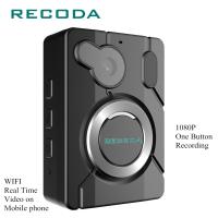 China 128GB 1080P Law Enforcement Body Worn Camera WIFI/GPS 1 Min Pre - Recording for sale