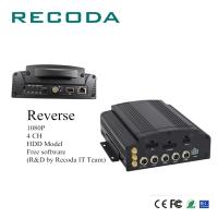 China 1080P Resolution Car Dvr Video Recorder HDD/SD 4G/WIFI/GPS G- Sensor 4CH AHD Input for sale