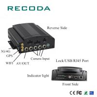 China Anti Drop Car Dvr Video Recorder 720P 4Ch HDD/SD 4G/WIFI/GPS G- Sensor 5 Watt for sale