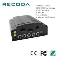 China 4G/WIFI/GPS G Sensor Mobile Vehicle Recorder 1080P 8 CH HDD/SD 12 Months Waranty for sale