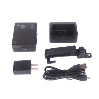 China Wearable Full HD 1080p Police Body Worn Camera 64x Digital Zoom With IR GPS Optional for sale