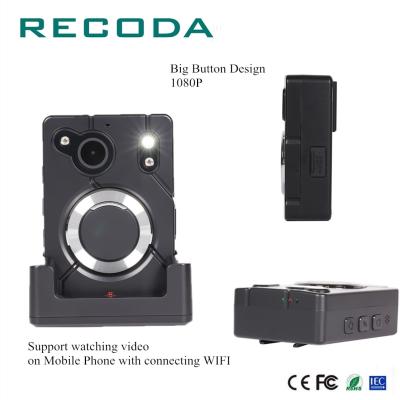 China IP67 Waterproof Law Enforcement Body Worn Camera 1080P 15 Hours 1 Min Pre Recording for sale