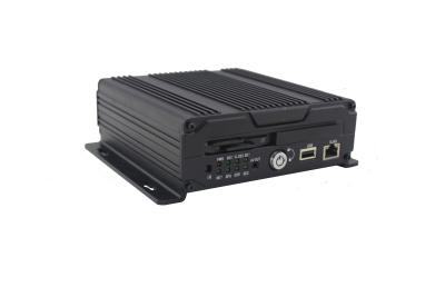 China GPS /G Sensor Car Video Recorder , 4Ch 720P SSD Card Vehicle Dvr System Long Lifespan for sale