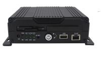 China Dual SD Card Mobile Vehicle DVR 4Ch 1080P H.264 Video Compression High Shock Proof for sale