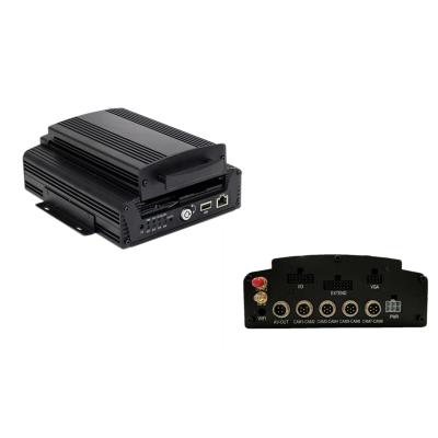 China High Shock Proof Mobile Dvr Camera Systems 4Ch 1080P HDD SD Card Stability Aviation Plug for sale