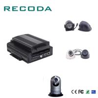 China High Shock Proof Mobile Dvr Camera Systems 4Ch 1080P HDD SD Card Stability Aviation Plug for sale