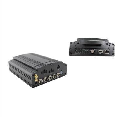 China Linux OS Mobile Vehicle DVR 8Ch 1080P Resolution HDD SD Card 12 Months Waranty for sale