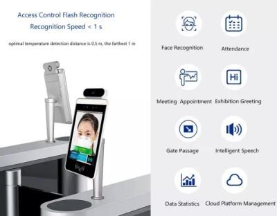 China Temp Measurement Facial Recognition 2MP Infrared Thermal Scanner for sale