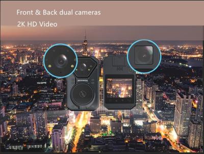 China Face Recognition Touch Screen H.265 Police Body Worn Camera for sale