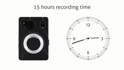 China 1296p USB2.0 Police Body Worn Camera Sony IMX 323 Sensor No Screen for sale