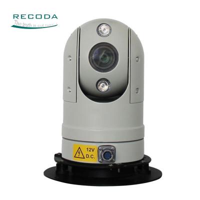 China Waterproof 4MP CCD Vehicle Pan Tilt Camera 1000TVL IP66 for sale