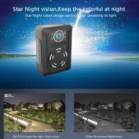 China ACC H.265 Infrared Body Worn Camera IP67 WIFI With LCD Screen for sale