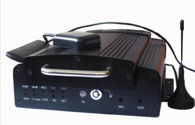 China Truck Vehicle live video monitoring WIFI / GPS / 3G 4 channel digital video recorder with G-sensor for sale