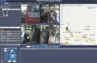 China Truck Vehicle live video monitoring WIFI / GPS / 3G 4 channel digital video recorder with G-sensor for sale