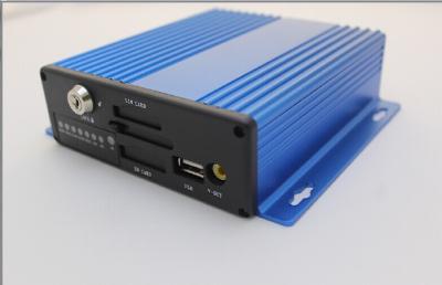 China 3G GPS 4 Channel MINI Mobile Vehicle DVR , SD Card Car DVR Recorder for sale