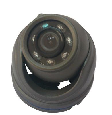 China 700 TVL Black Vehicle Mounted Cameras , Infrared Mini Dome Security Car Camera for sale