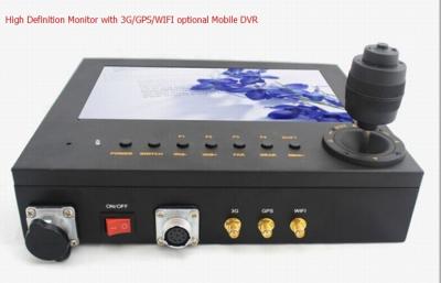 China Police Car All-in-One PTZ controller Monitor integrated with Vehicle Mobile DVR for sale