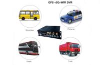 China Heavy Duty Tractor Dual SD Card 4 CH H.264 Mobile Vehicle DVR with GPS 3G WIFI for sale