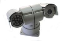 China IR Night Vision PTZ Rugged high speed Police car Cameras mounted outdoor for sale