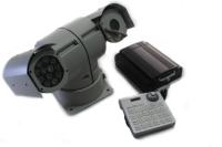 China IR Night Vision PTZ Rugged high speed Police car Cameras mounted outdoor for sale